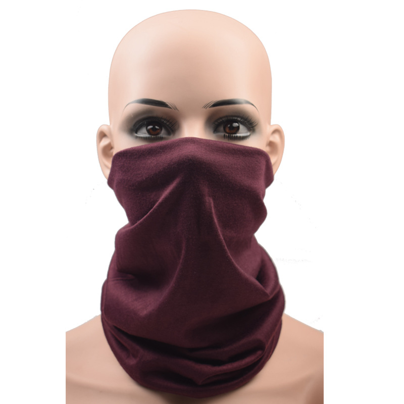 Multi Use Face Mask Cover Neck Tube Scarf Warmers Balaclavas Snood ...