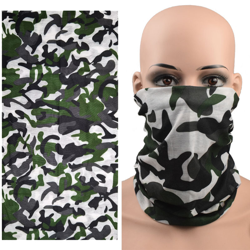 Multi Use Face Mask Cover Neck Tube Scarf Warmers Balaclavas Snood ...