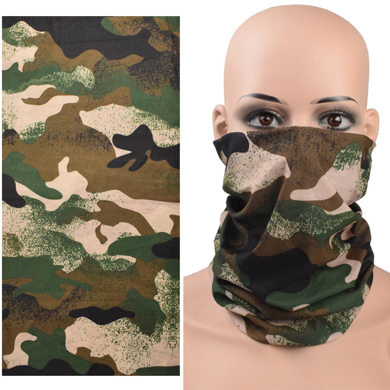 Multi Use Face Mask Cover Neck Tube Scarf Warmers Balaclavas Snood ...