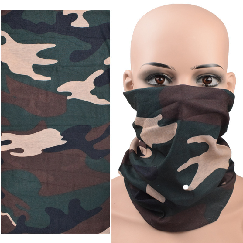 Multi Use Face Mask Cover Neck Tube Scarf Warmers Balaclavas Snood ...